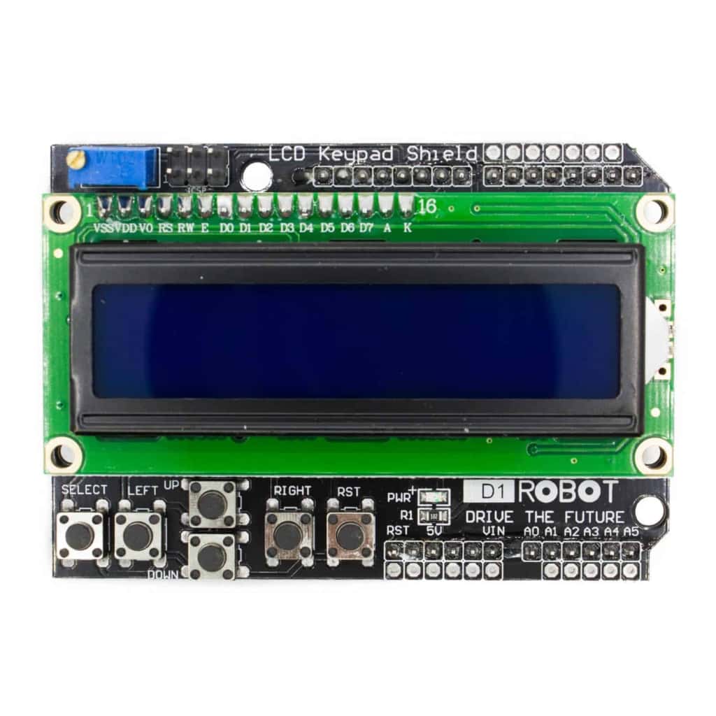 Arduino LCD Shield - Sklep msalamon