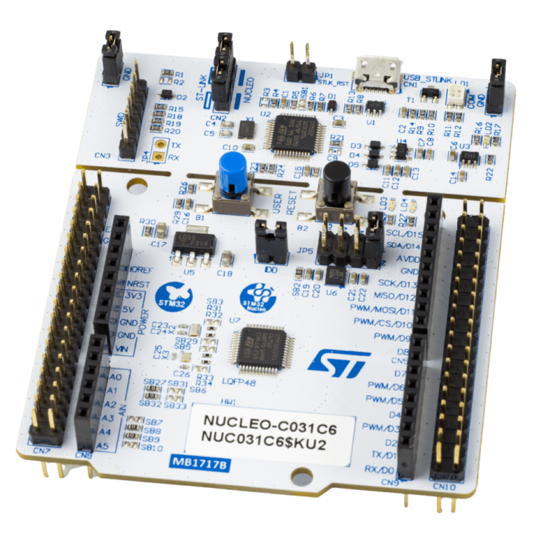 STM32 NUCLEO-C031C6 Nucleo-32 z STM32C031C6T6 ARM Cortex-M0+ - Sklep ...