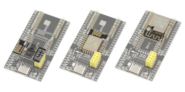 Adapter modułów ESP12, ESP32 i ESP01 do programowania i testowania ...