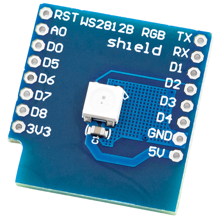 Dioda RGB WS2812B do Wemos D1 Mini - Sklep msalamon Dioda RGB WS2812B do Wemos D1 Mini - Sklep msalamon