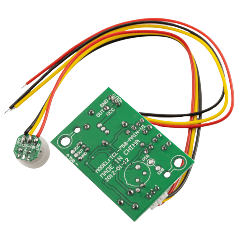 Czujnik ruchu PIR z przekaźnikiem 12V 20A i regulacją czasu - Sklep ...