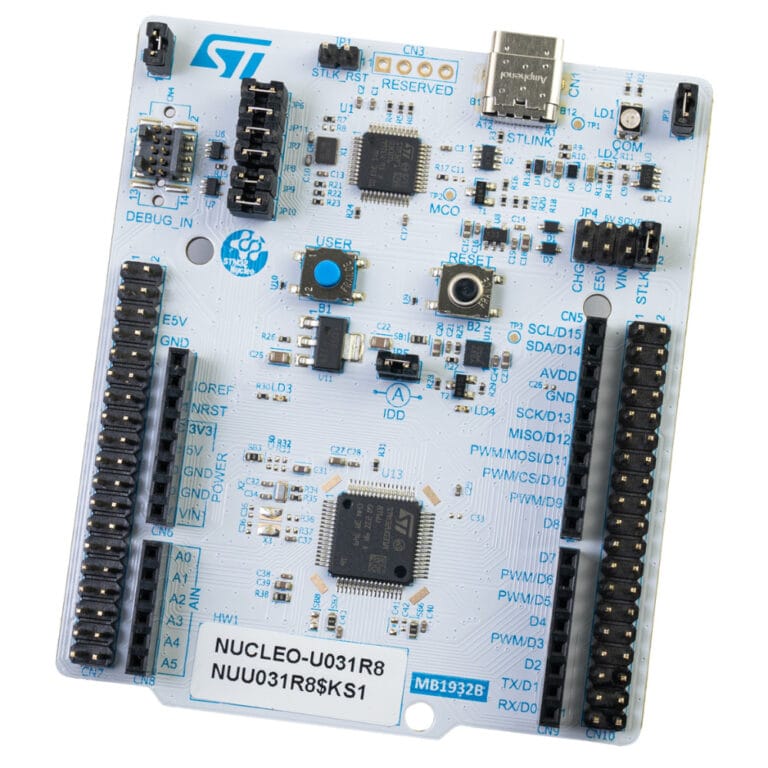STM32 NUCLEO-U031R8 Nucleo-64 z STM32U031R8T6 Arm Cortex-M0+ - Sklep msalamon