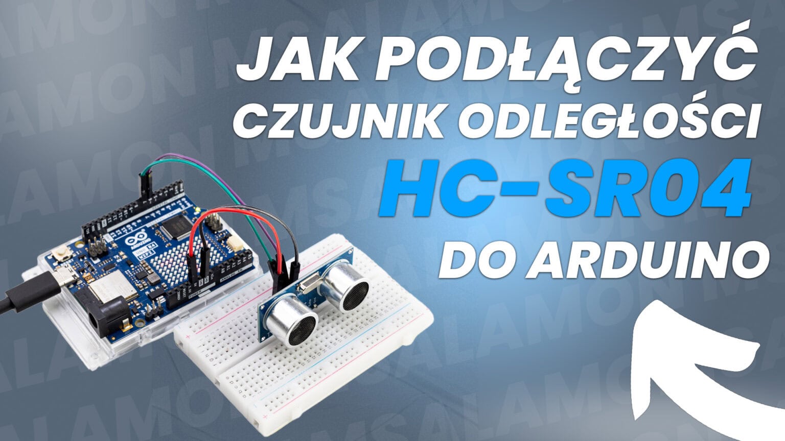 Jak podłączyć czujnik odległości HC-SR04 do Arduino? - Sklep msalamon