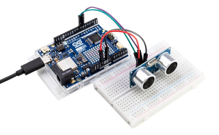 Jak podłączyć czujnik odległości HC-SR04 do Arduino? - Sklep msalamon Jak podłączyć czujnik odległości HC-SR04 do Arduino? - Sklep msalamon