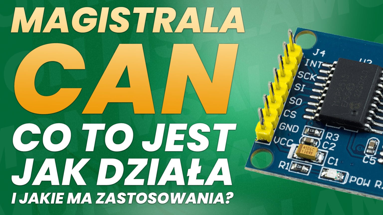 Magistrala CAN - co to jest, jak działa i do czego służy?