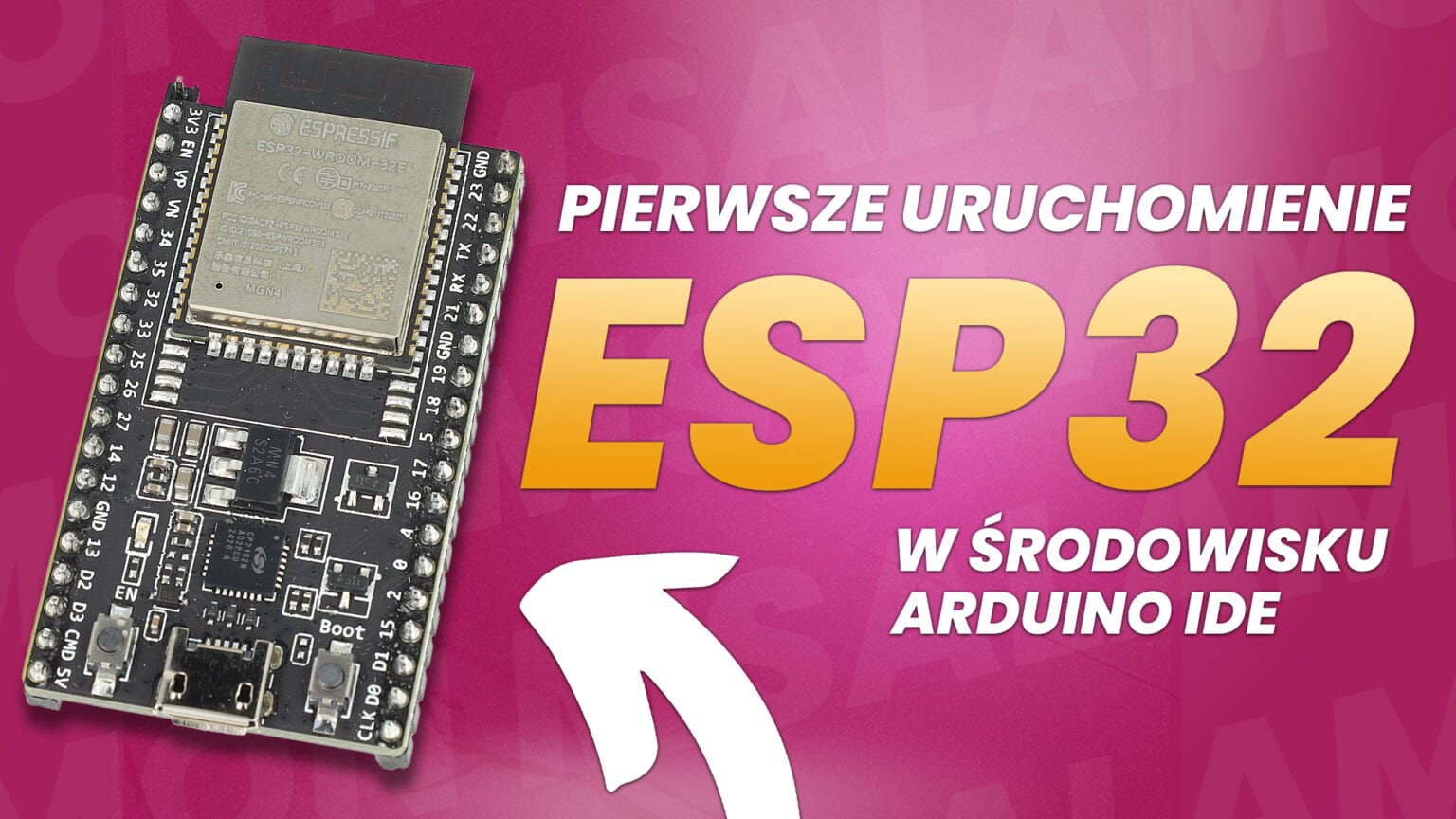 Pierwsze uruchomienie ESP32 w środowisku Arduino IDE - Sklep msalamon