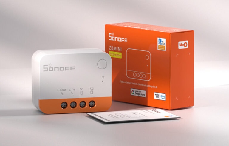 Inteligentny mini przełącznik ZigBee Sonoff ZBMINIL2 - Sklep msalamon